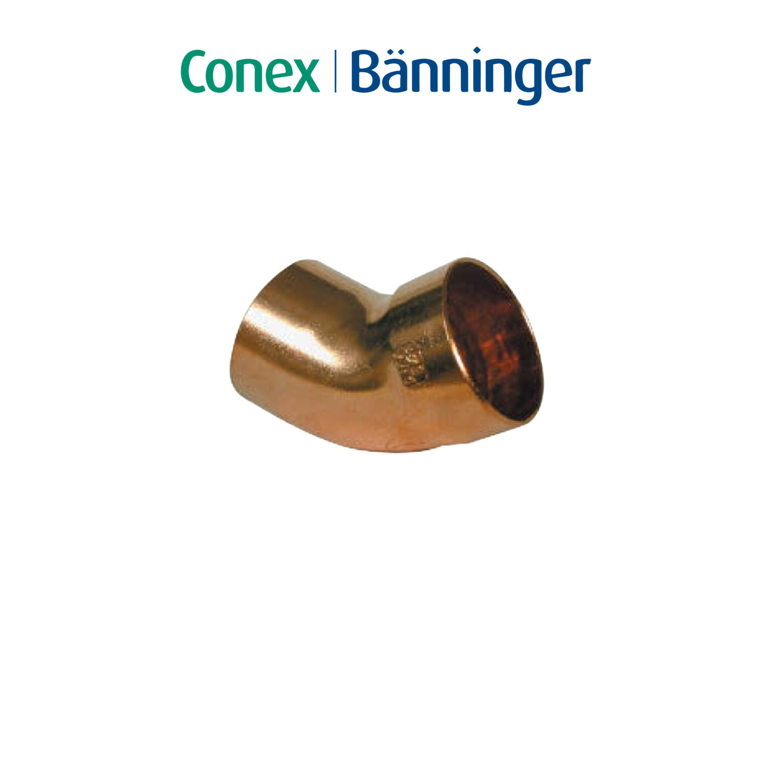 Conex Delcop Copper Fitting - 45° Elbow • Plumbing Supplier Malaysia