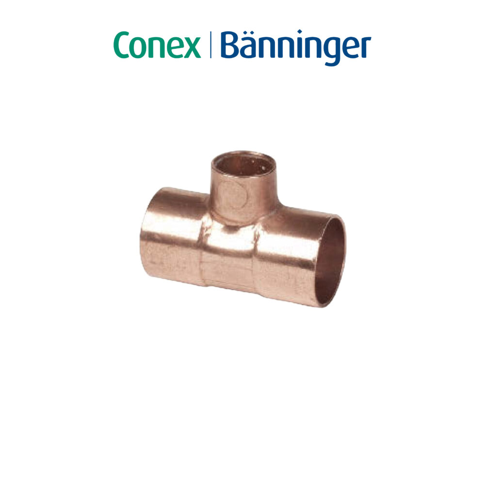 Conex Delcop Copper Fitting - Reducing Tee • Plumbing Supplier Malaysia
