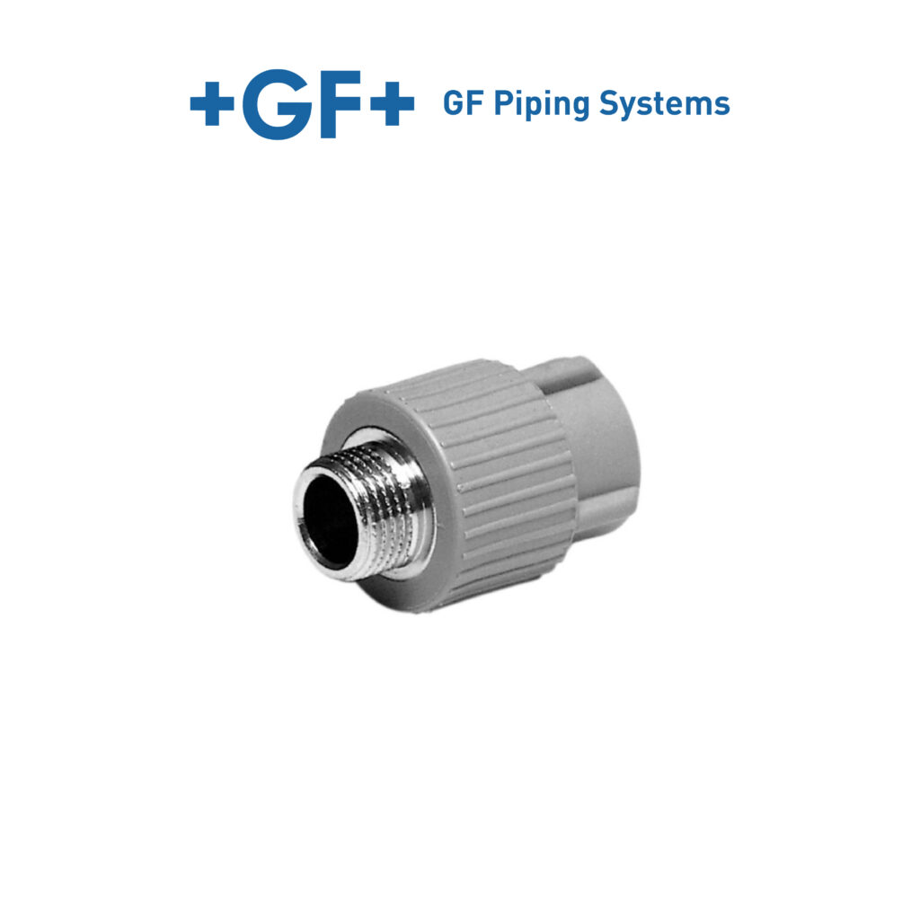 GF (Georg Fischer) Aquasystem PPR Fittings - Male Threaded Coupling ...