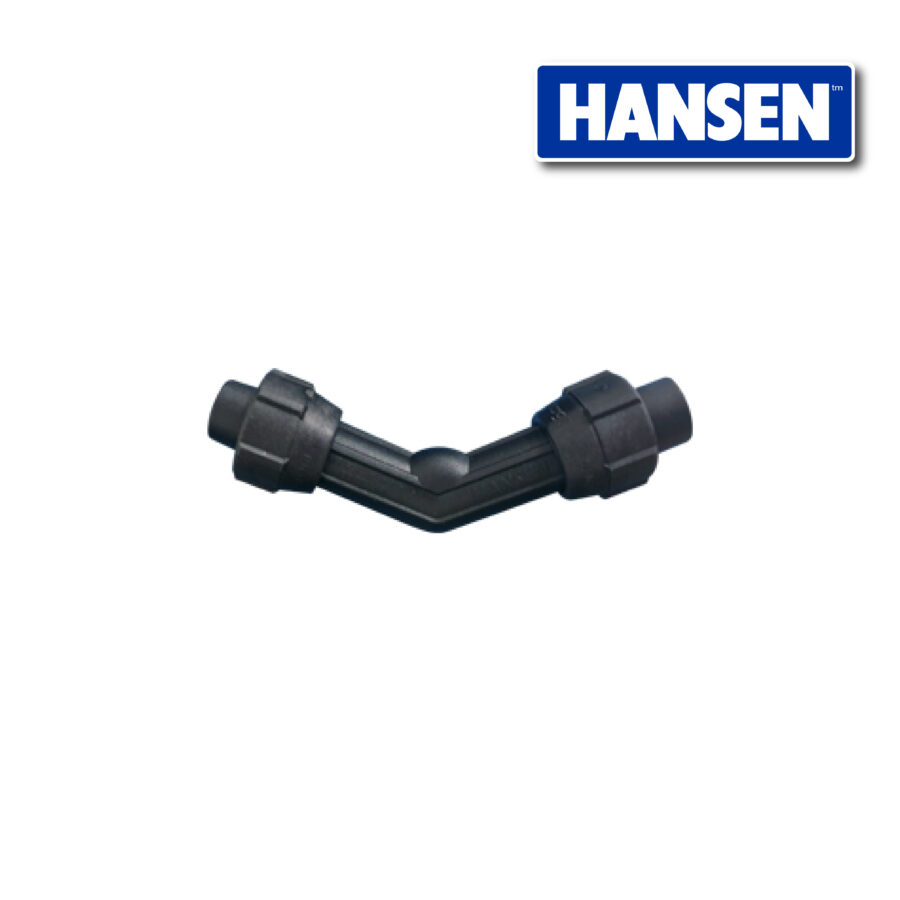 Hansen HDPE Fittings Nylon 6 Series - 45° Elbow • Plumbing Supplier Malaysia