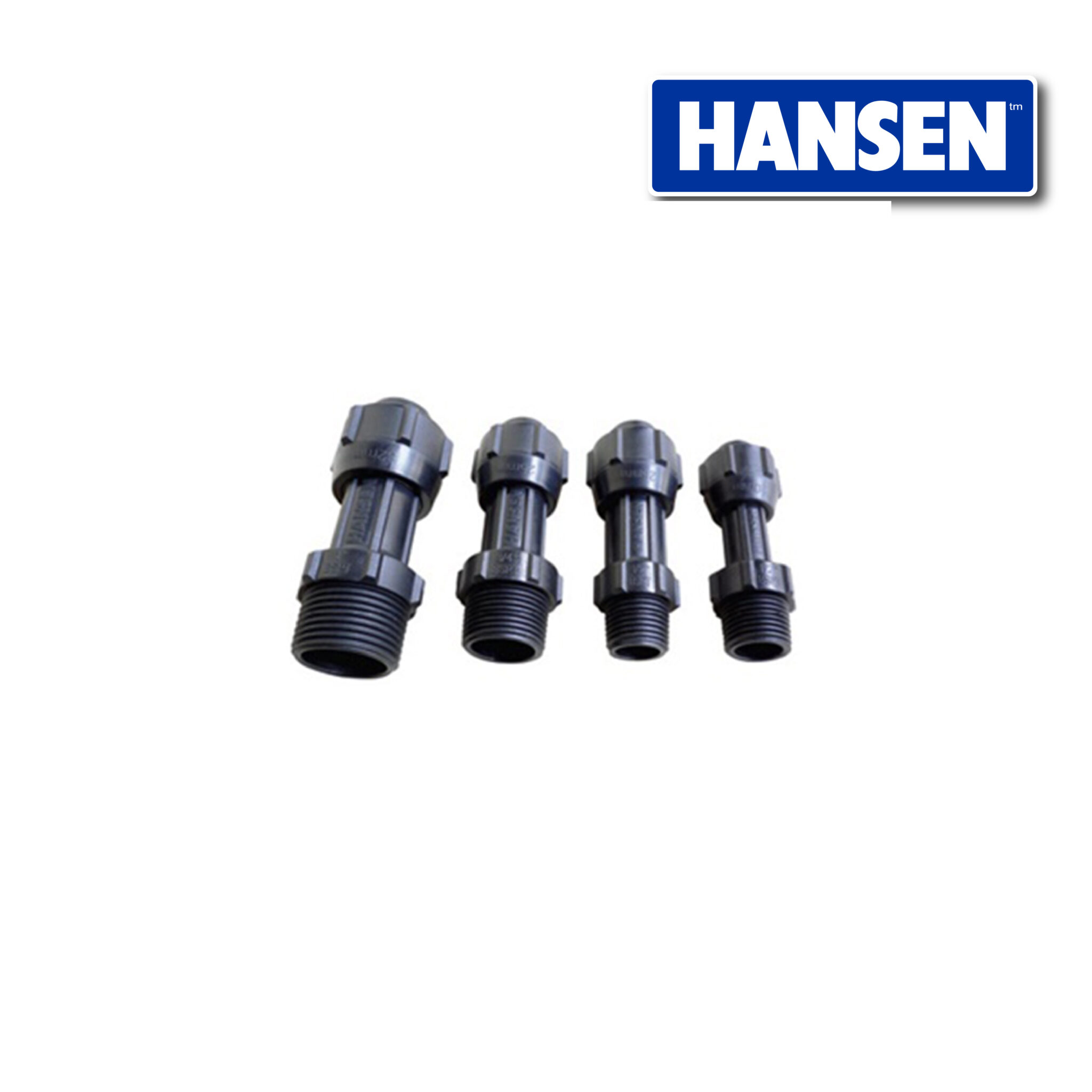 Hansen HDPE Fittings Nylon 6 Series - Male Thread Adaptor • Plumbing ...