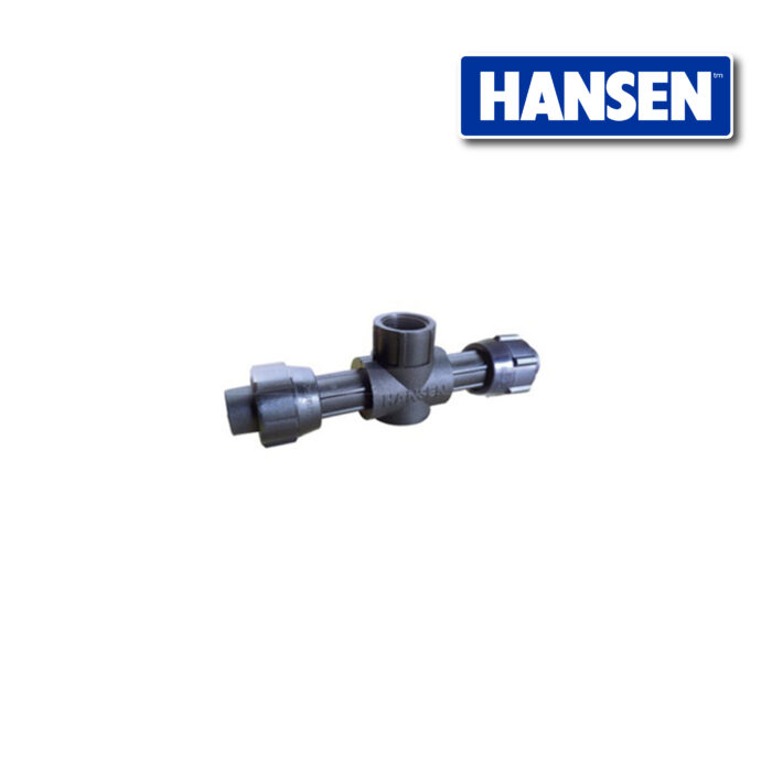 Hansen HDPE Fittings Nylon 6 Series - Female Thread Branch • Plumbing ...
