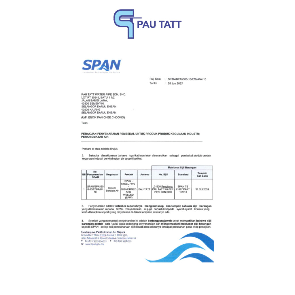 Pau Tatt MSCL Fittings - Tee Off Take • Plumbing Supplier Malaysia