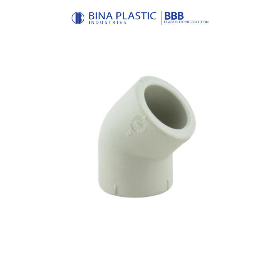 BBB PPR Fitting - 45° Elbow • Plumbing Supplier Malaysia