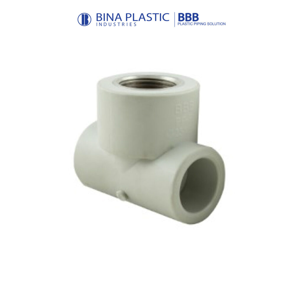 BBB PPR Fitting - Female Thread Tee • Plumbing Supplier Malaysia