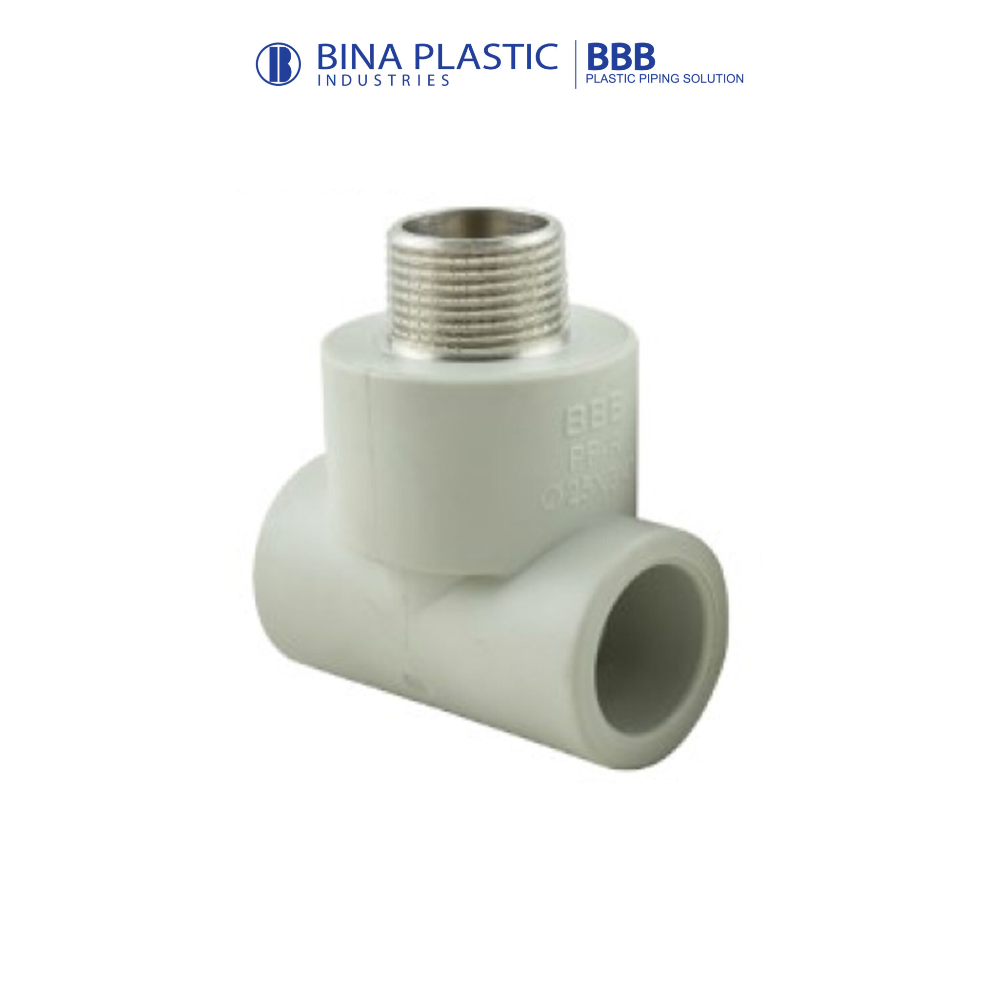 BBB PPR Fitting - Male Thread Tee • Plumbing Supplier Malaysia