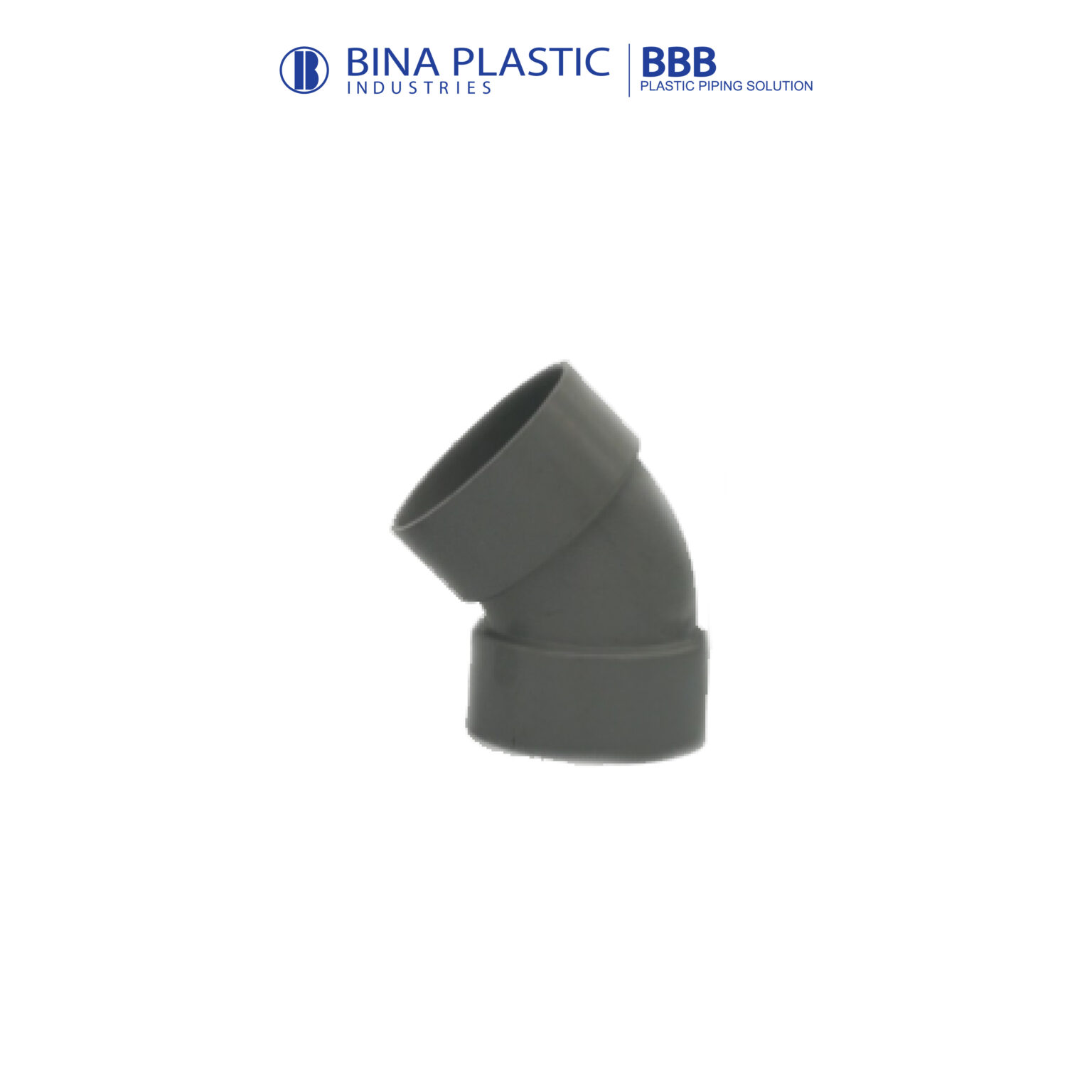BBB PVC Fittings - 45° Elbow • Plumbing Supplier Malaysia