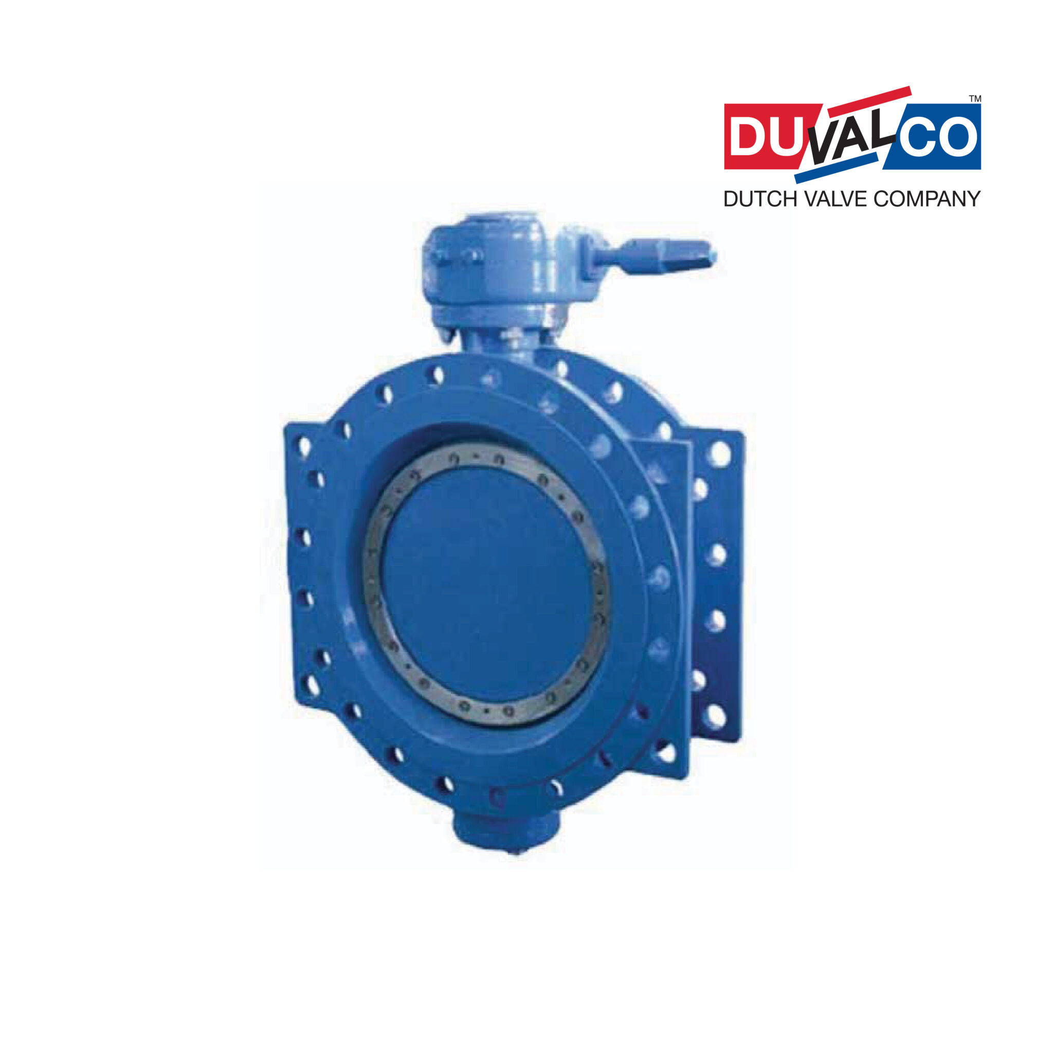 Duvalco Double Flanged Eccentric Type (ESJ) Butterfly Valve • Plumbing ...