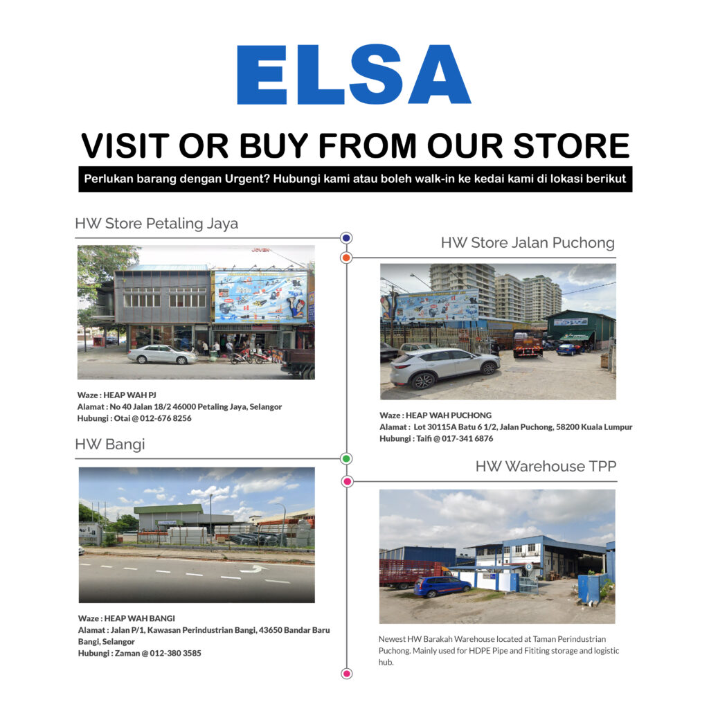 ELSA Stainless Steel Fittings - Elbow • Plumbing Supplier Malaysia