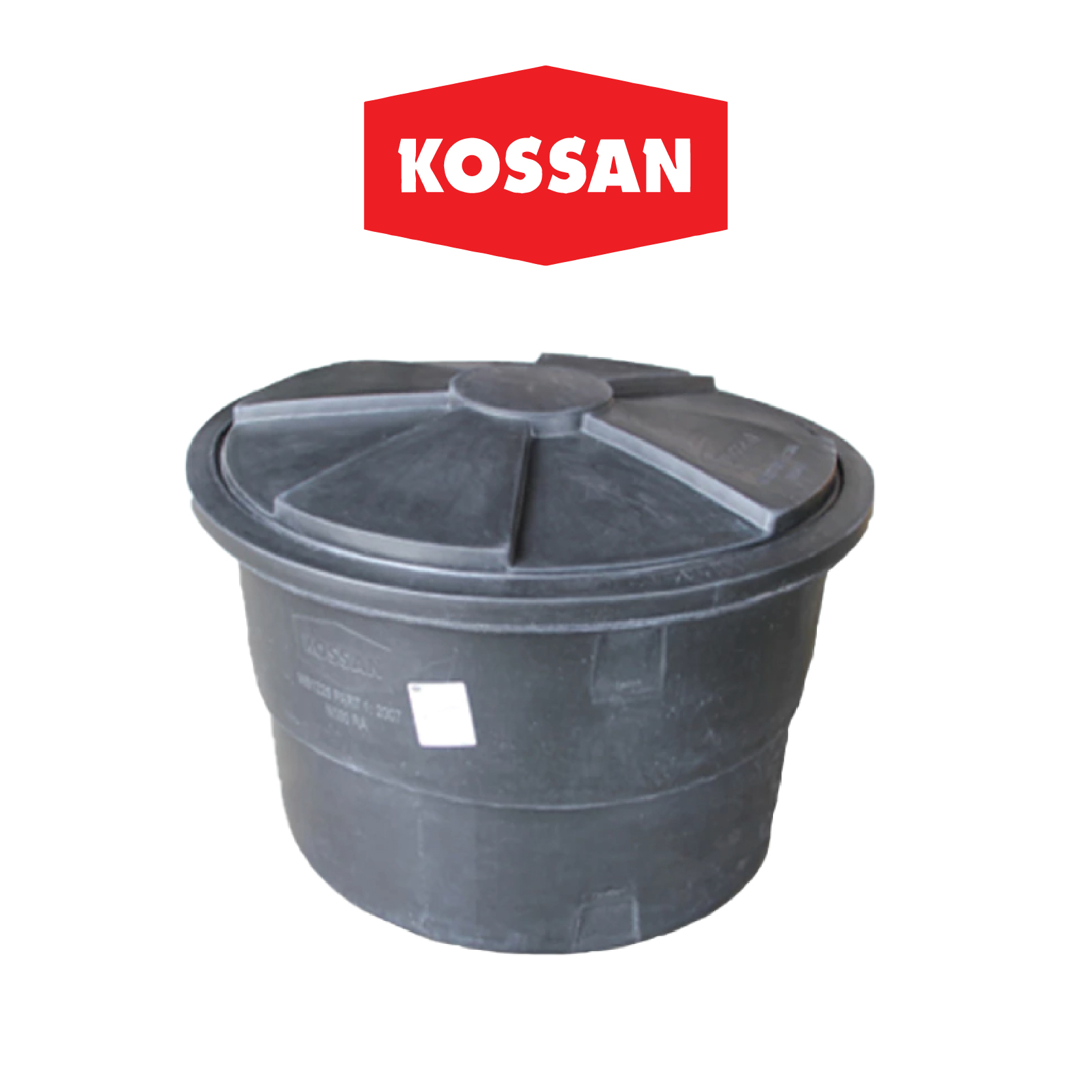 KOSSAN POLY WATER TANK - ROUND POLY TANK • Plumbing Supplier Malaysia