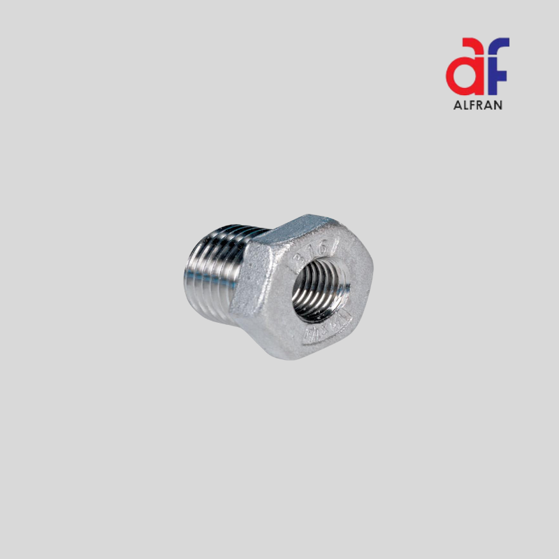Alfran Bushing Hexagon Stainless Steel SS Fitting • Plumbing Supplier ...