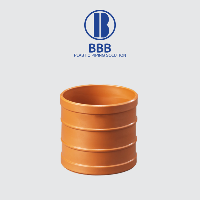 BBB UPVC UNDERGROUND (UG) FITTING - STRAIGHT COUPLER • Plumbing ...
