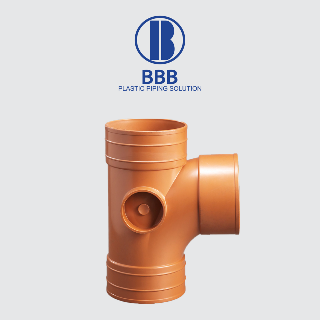 BBB UPVC UNDERGROUND (UG) FITTING - REDUCING BRANCH • Plumbing Supplier ...