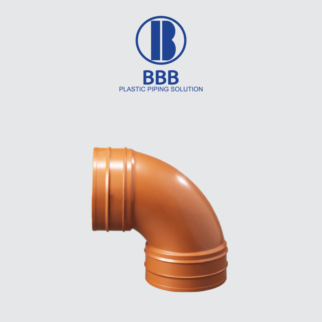 BBB UPVC UNDERGROUND (UG) FITTING - SWEEP BEND • Plumbing Supplier Malaysia