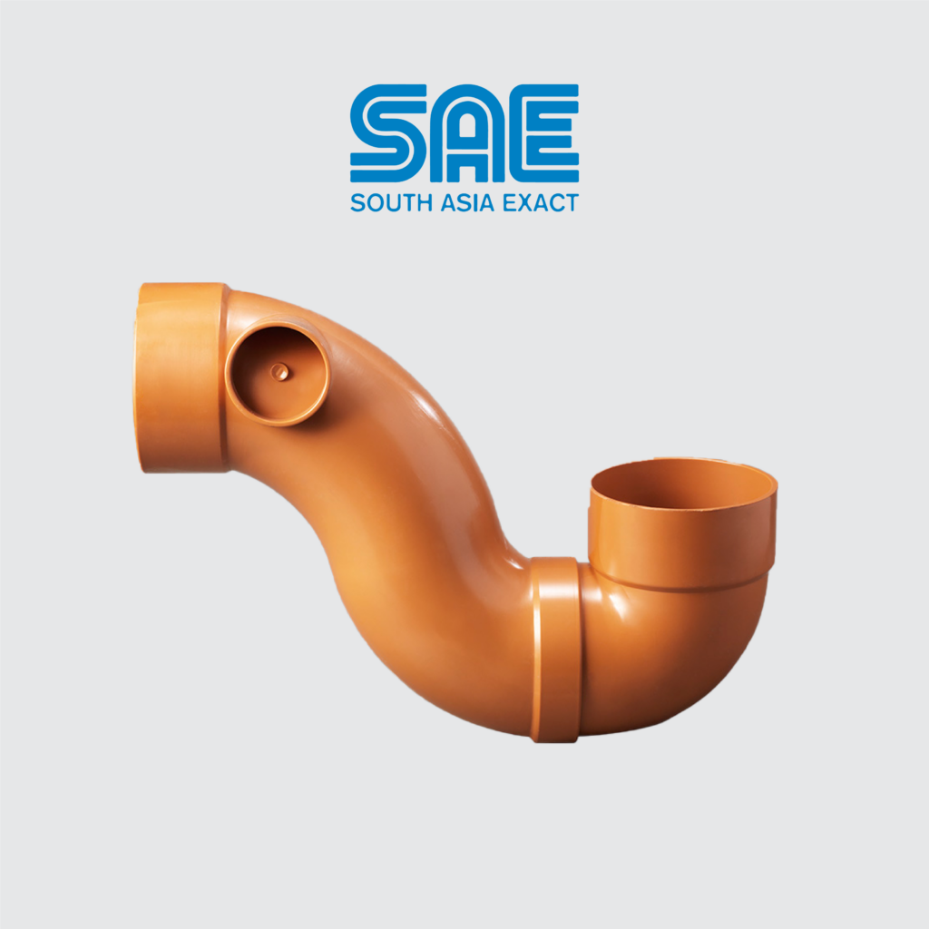 SAE UPVC UNDERGROUND (UG) FITTING - P-TRAP • Plumbing Supplier Malaysia