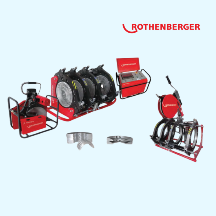 Buttfusion Machine Welding HDPE Rothenberger • Plumbing Supplier Malaysia