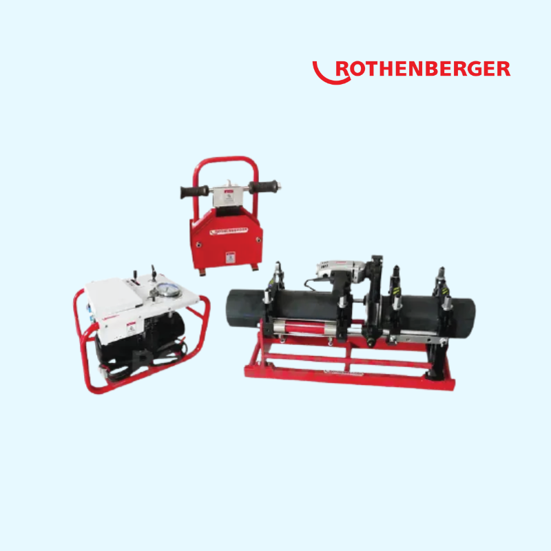 Buttfusion Machine Welding HDPE Rothenberger Semi-Auto • Plumbing Supplier Malaysia