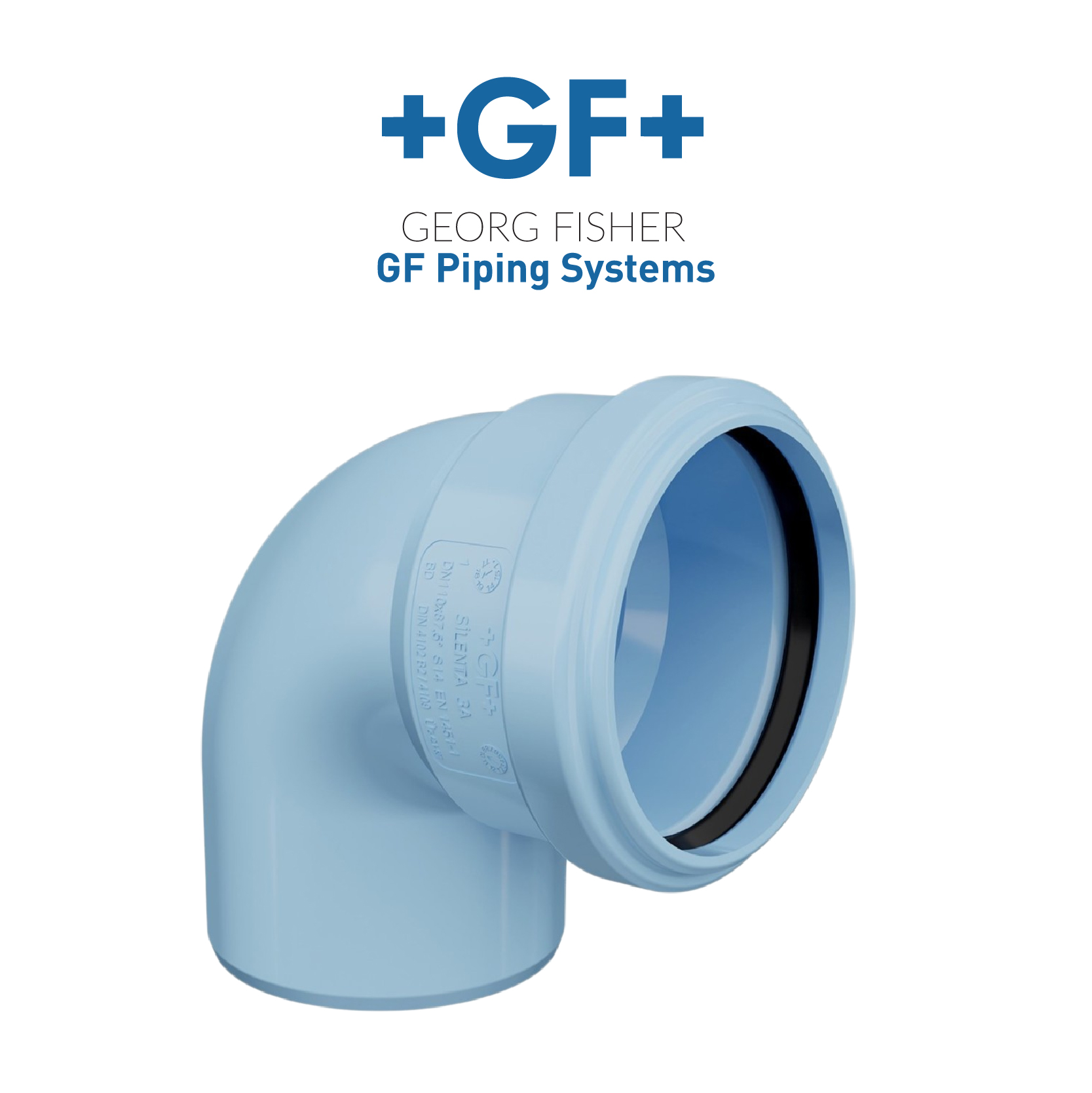 GF Silenta 3A PP Fittings - Elbow 87.5° • Plumbing Supplier Malaysia